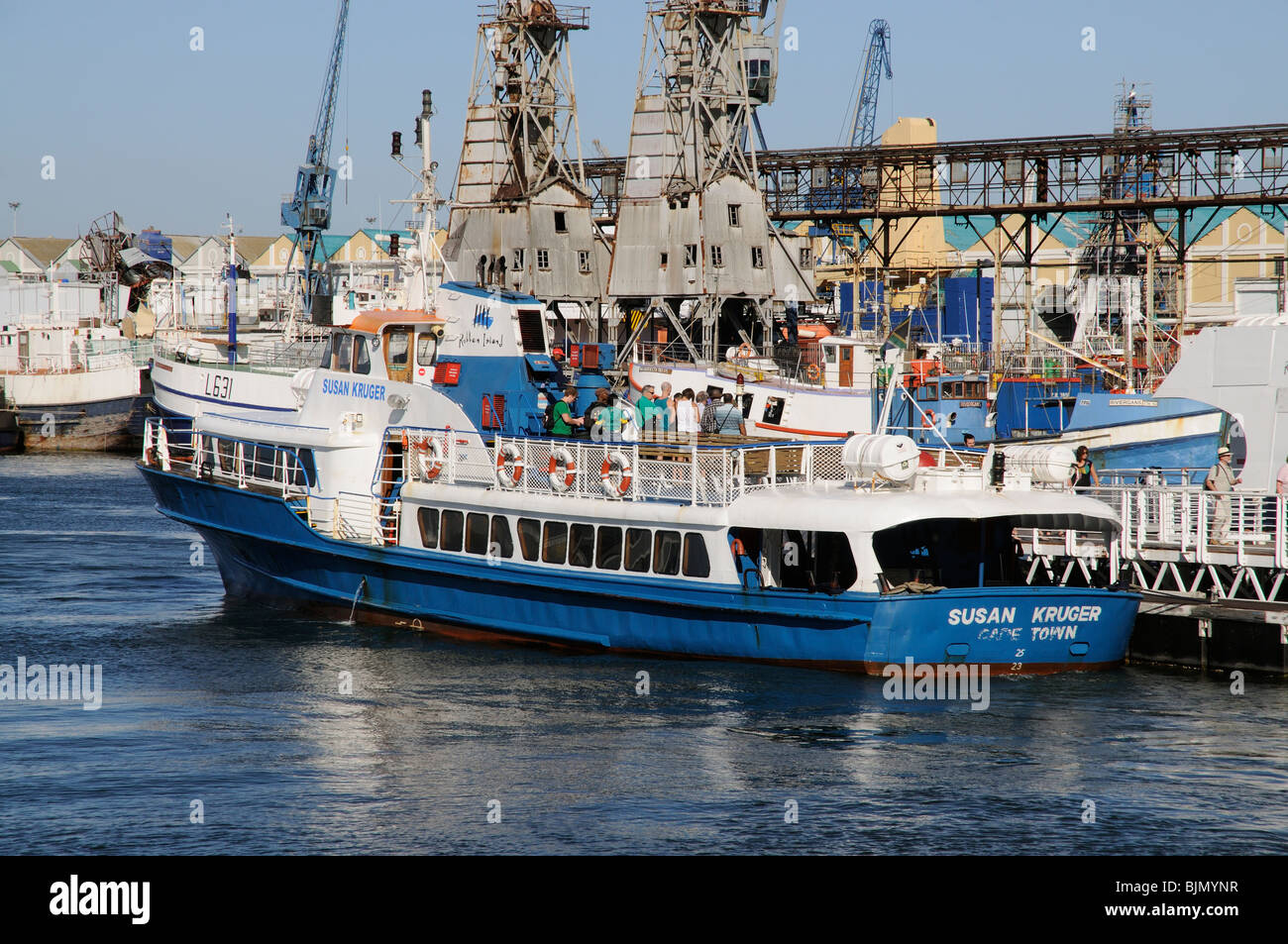 The Susan Kruger a Robben Island passenger ferry which dates from 1959 ...