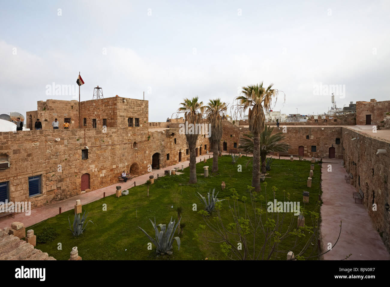 Syria Arwad island inside the fort Stock Photo - Alamy
