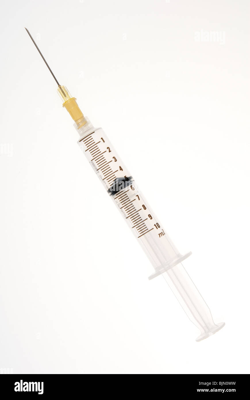Close Up of Syringe with Needle Stock Photo - Alamy