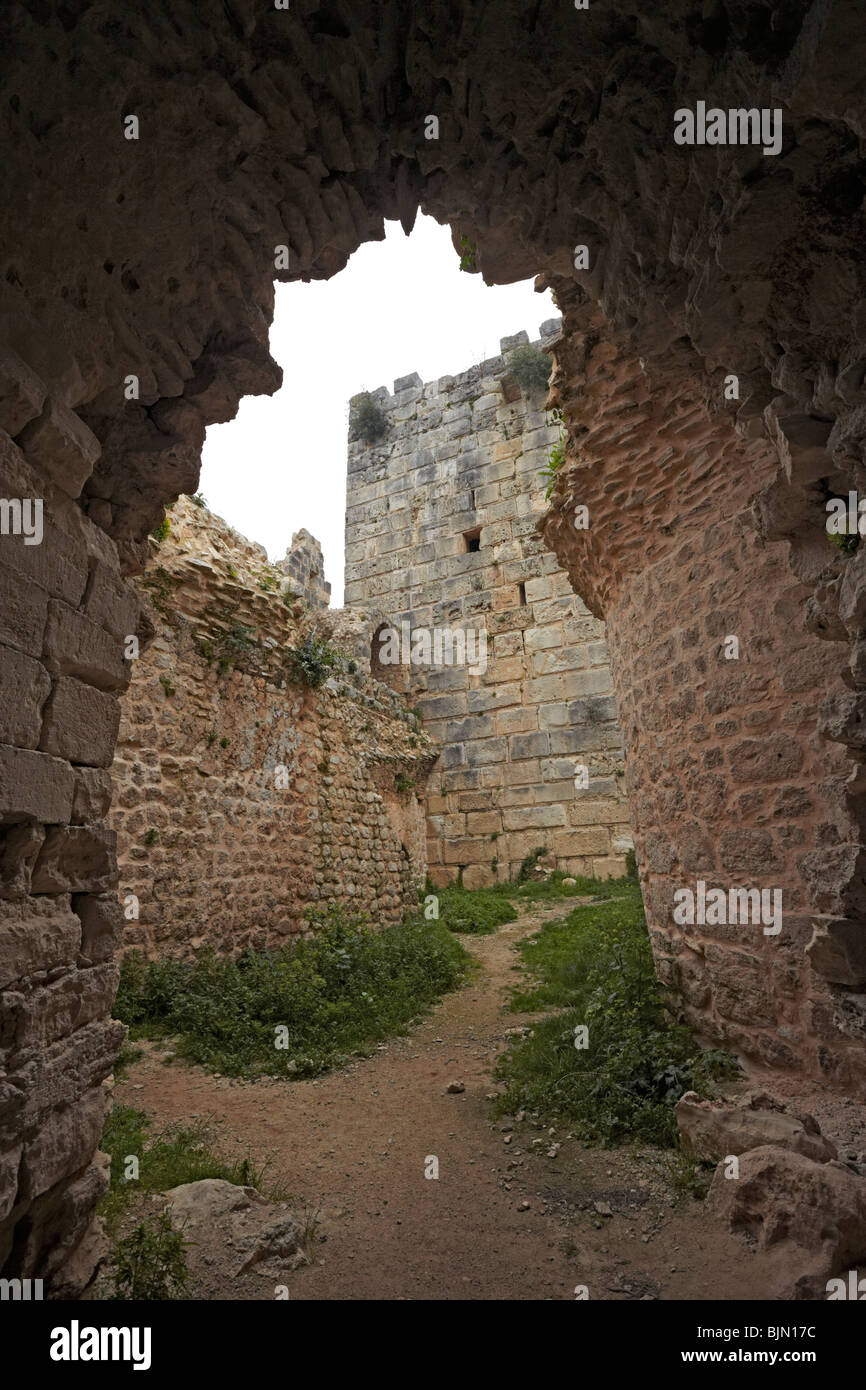 Syria inside Saladin's castle Stock Photo - Alamy