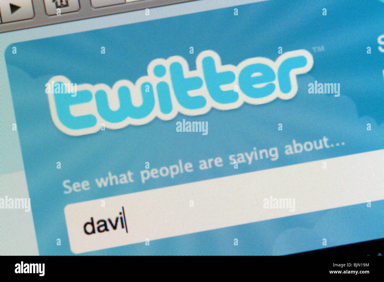 twitter social network. twitter.com Stock Photo - Alamy