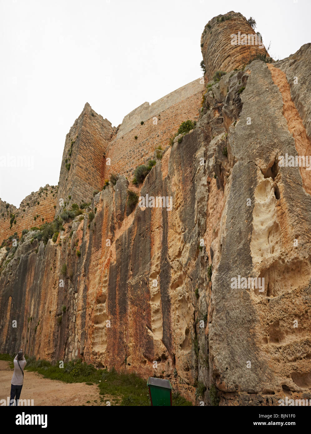 Syria Saladin's castle Stock Photo - Alamy