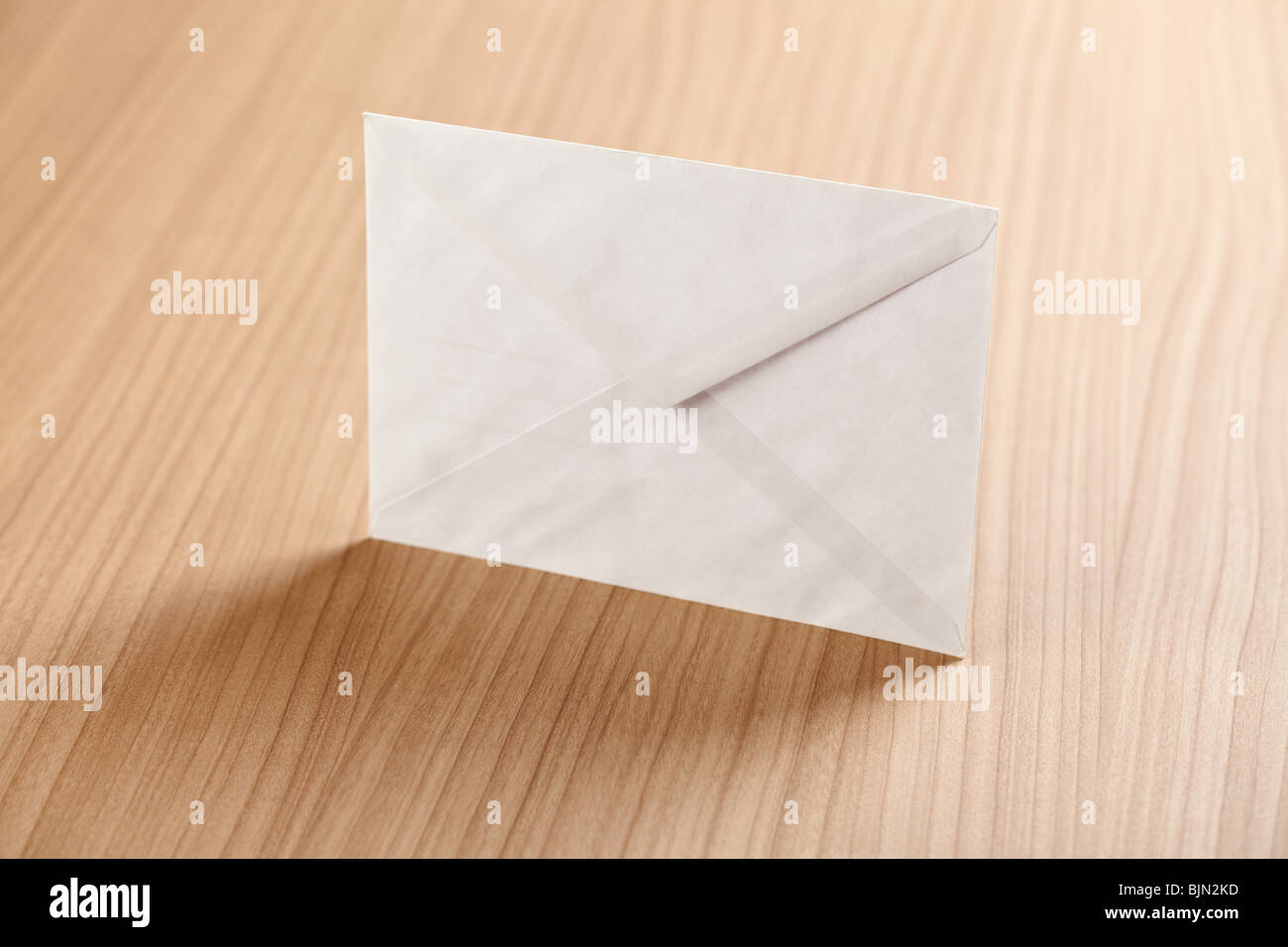 paper envelope on table Stock Photo - Alamy