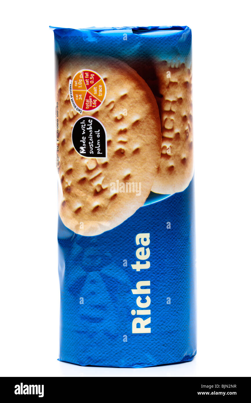 Packet of Rich Tea biscuits Stock Photo - Alamy