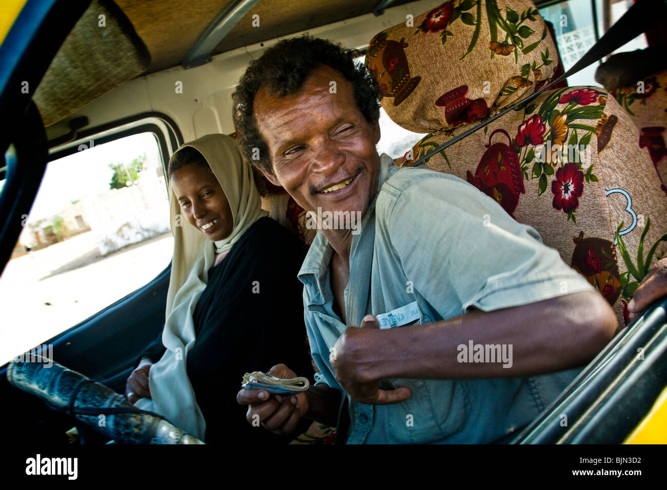 Taxi driver, Massawa, Eritrea Stock Photo - Alamy