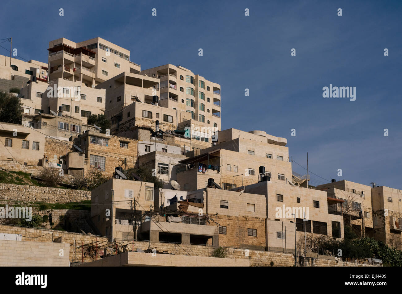 Scenic view of the Jewish settlement of Maaleh Adumim or Maale Edumim ...