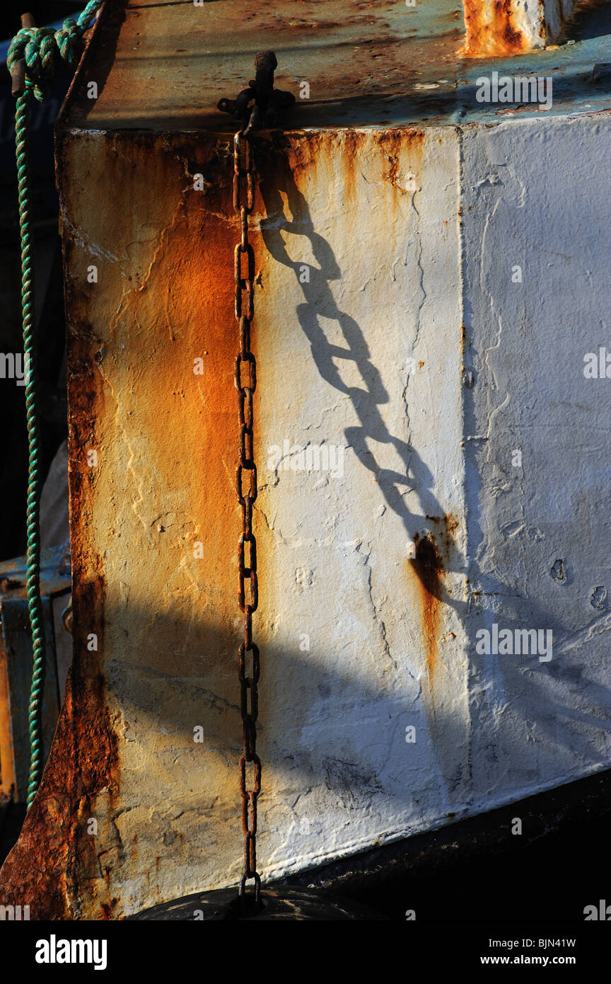 Rusty fishing boat hi-res stock photography and images - Alamy