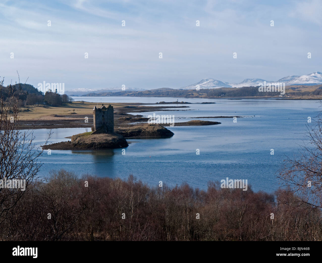 Castle Stalker, Appin, Argyle & Bute, Scotland Stock Photo - Alamy