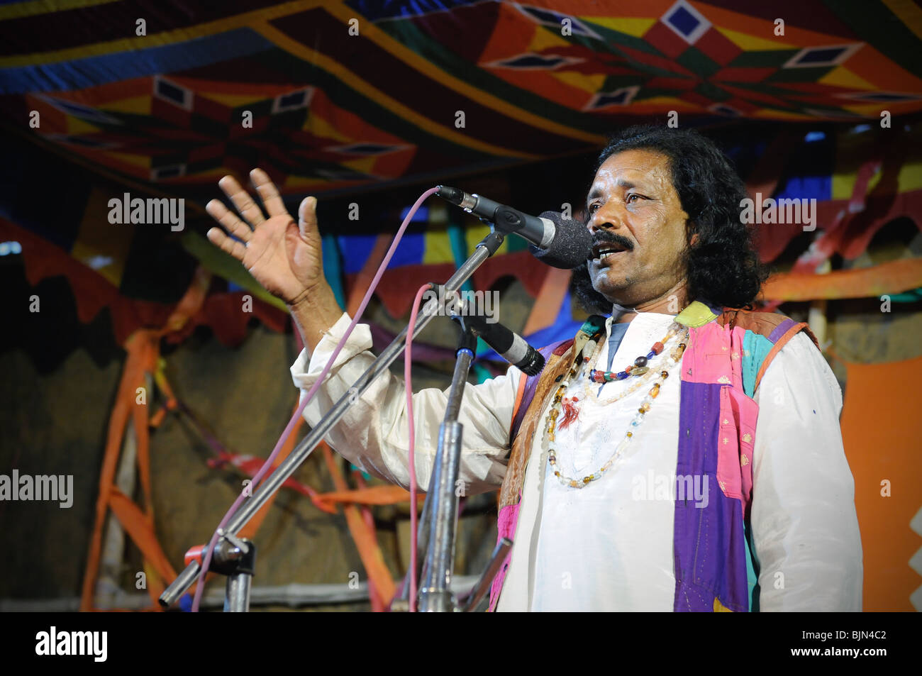 Fakir singer in Calcutta, India Stock Photo - Alamy