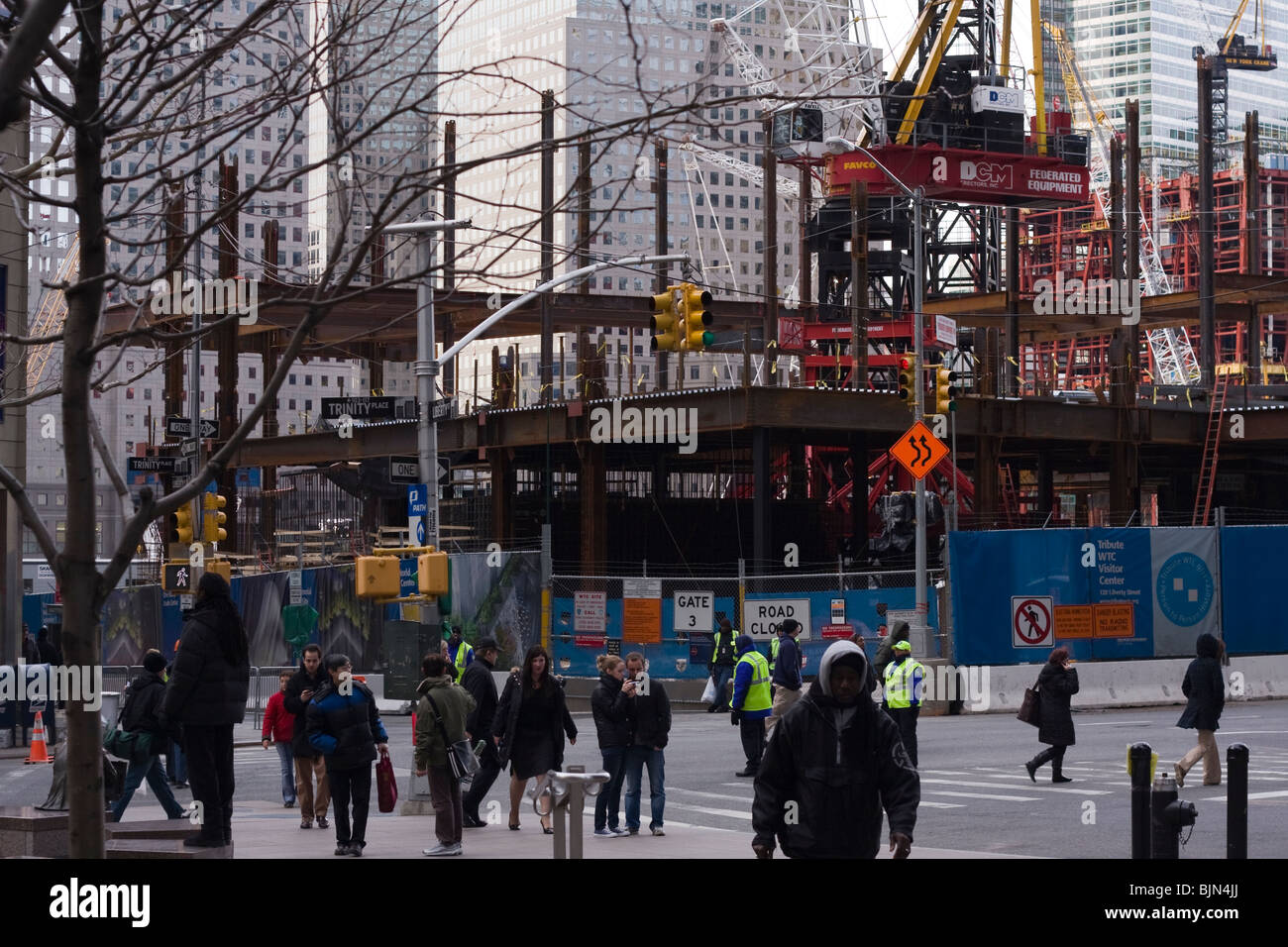 New work trade center construction hi-res stock photography and images ...