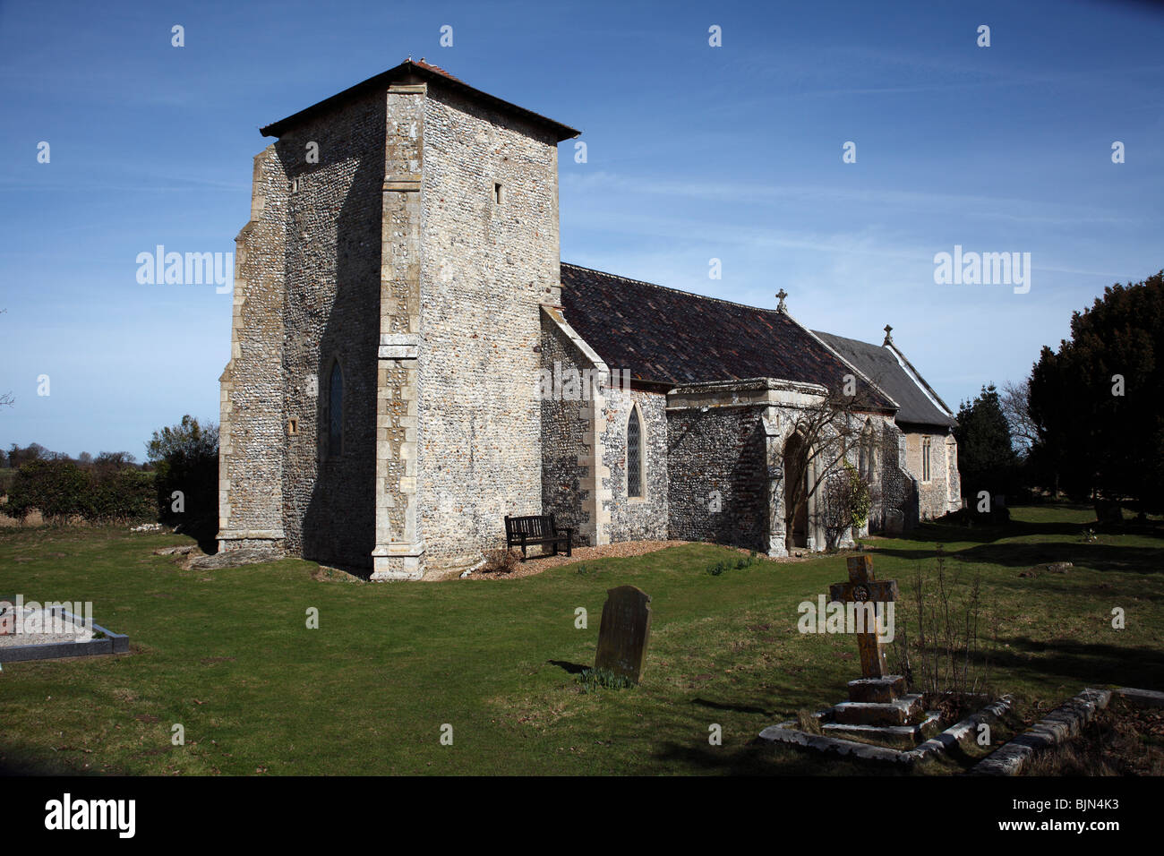 All Saints Church, Crostwight, Norfolk Stock Photo - Alamy