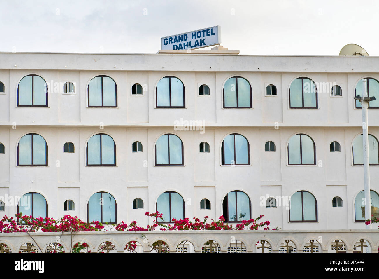 Grand Hotel Dhalak, Massawa, Eritrea Stock Photo - Alamy