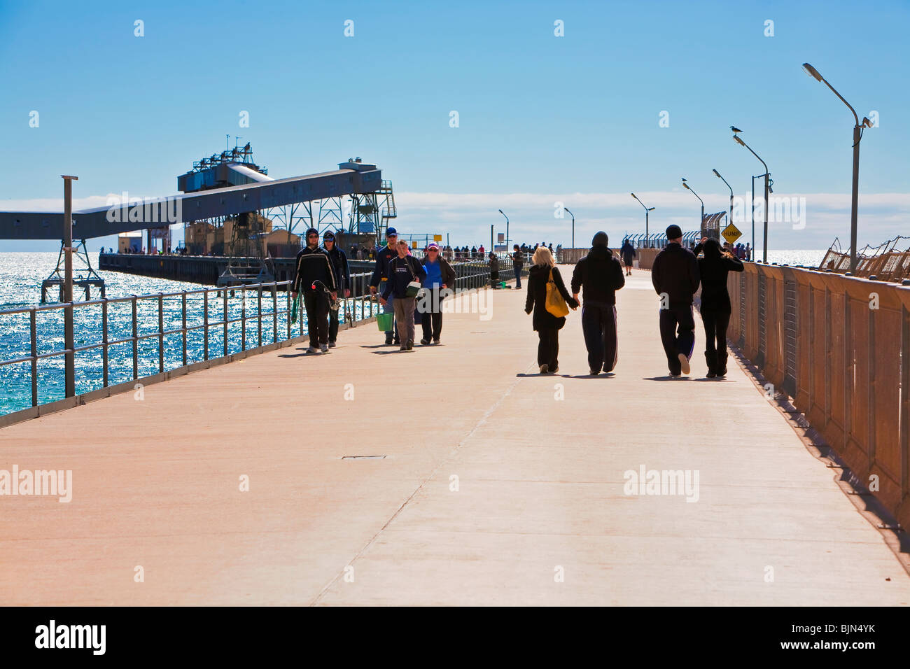 Grain Loading Port of Wallaroo Stock Photo - Alamy