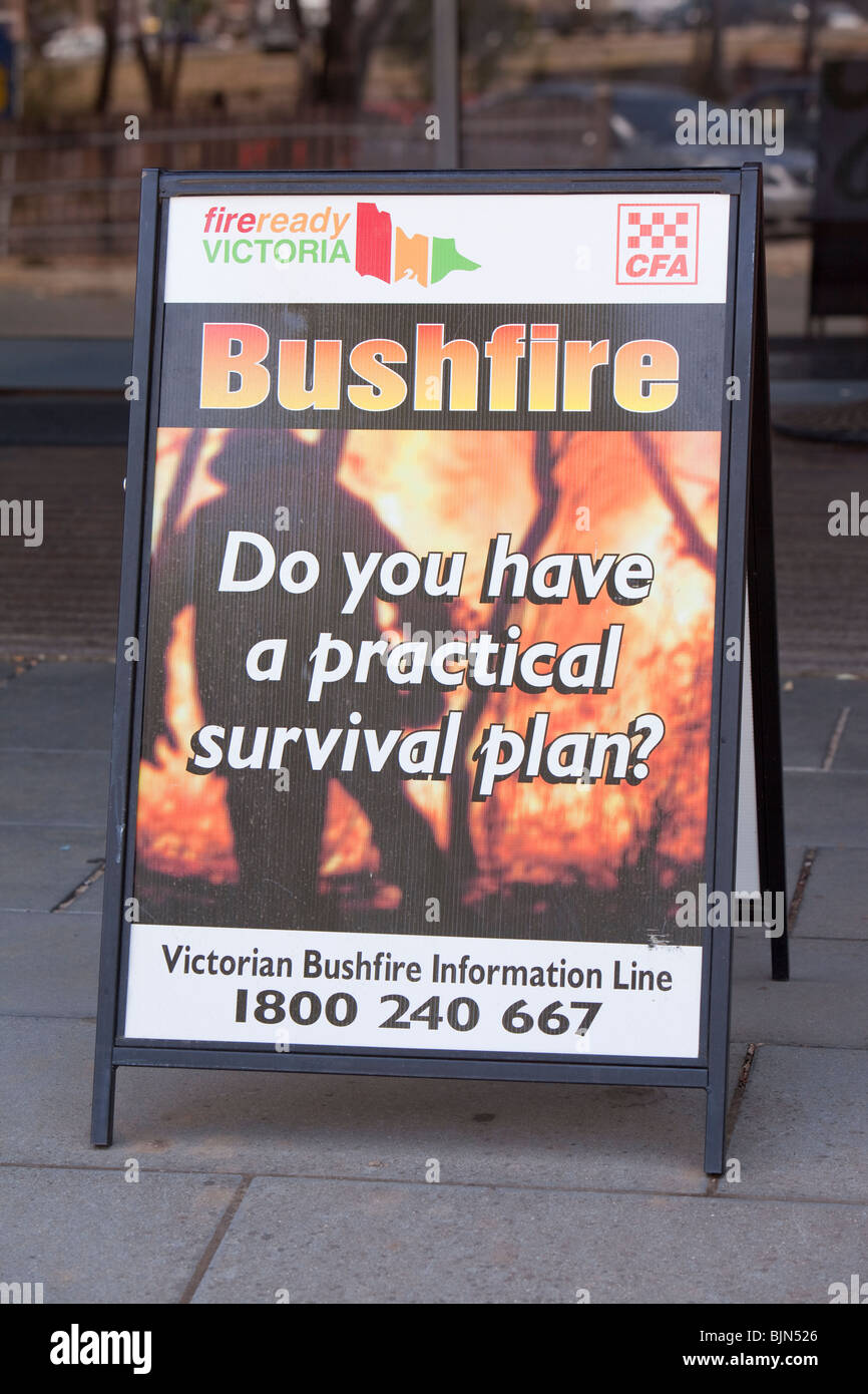 Warning fire poster hi-res stock photography and images - Alamy