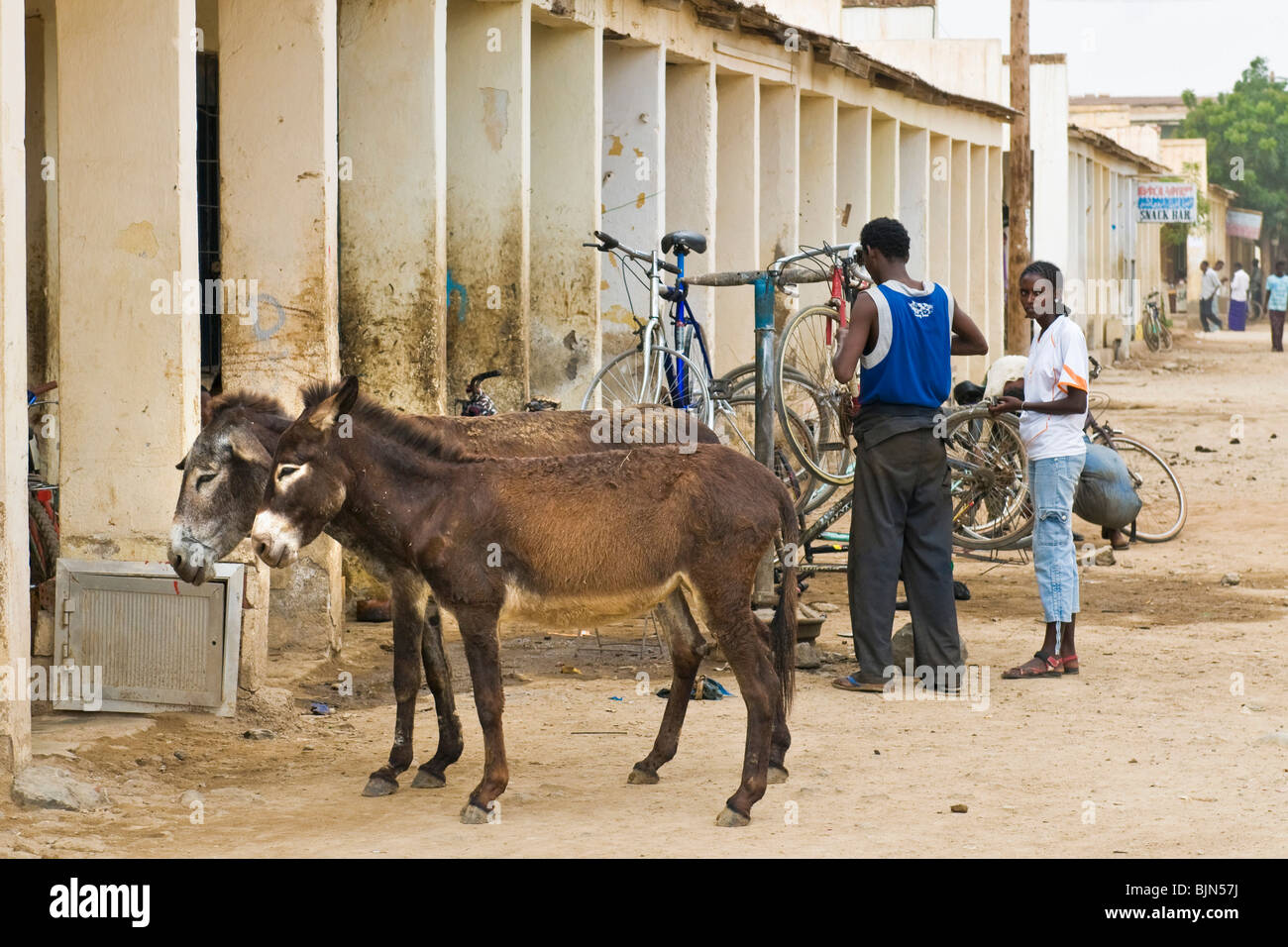Daily life, Massawa, Eritrea Stock Photo - Alamy