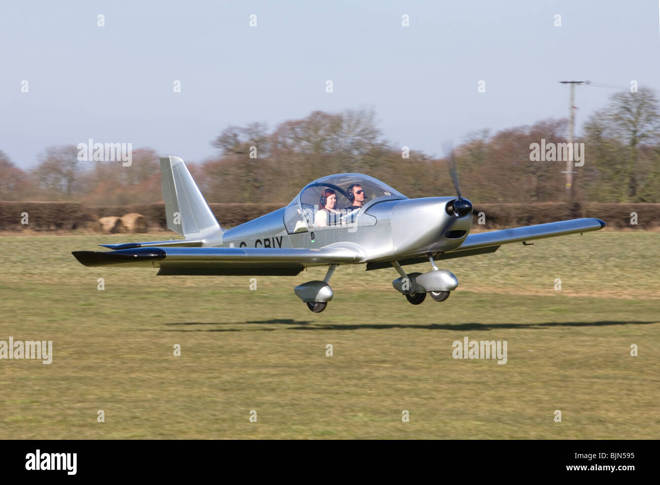 Eurostar microlight airplane hi-res stock photography and images - Alamy