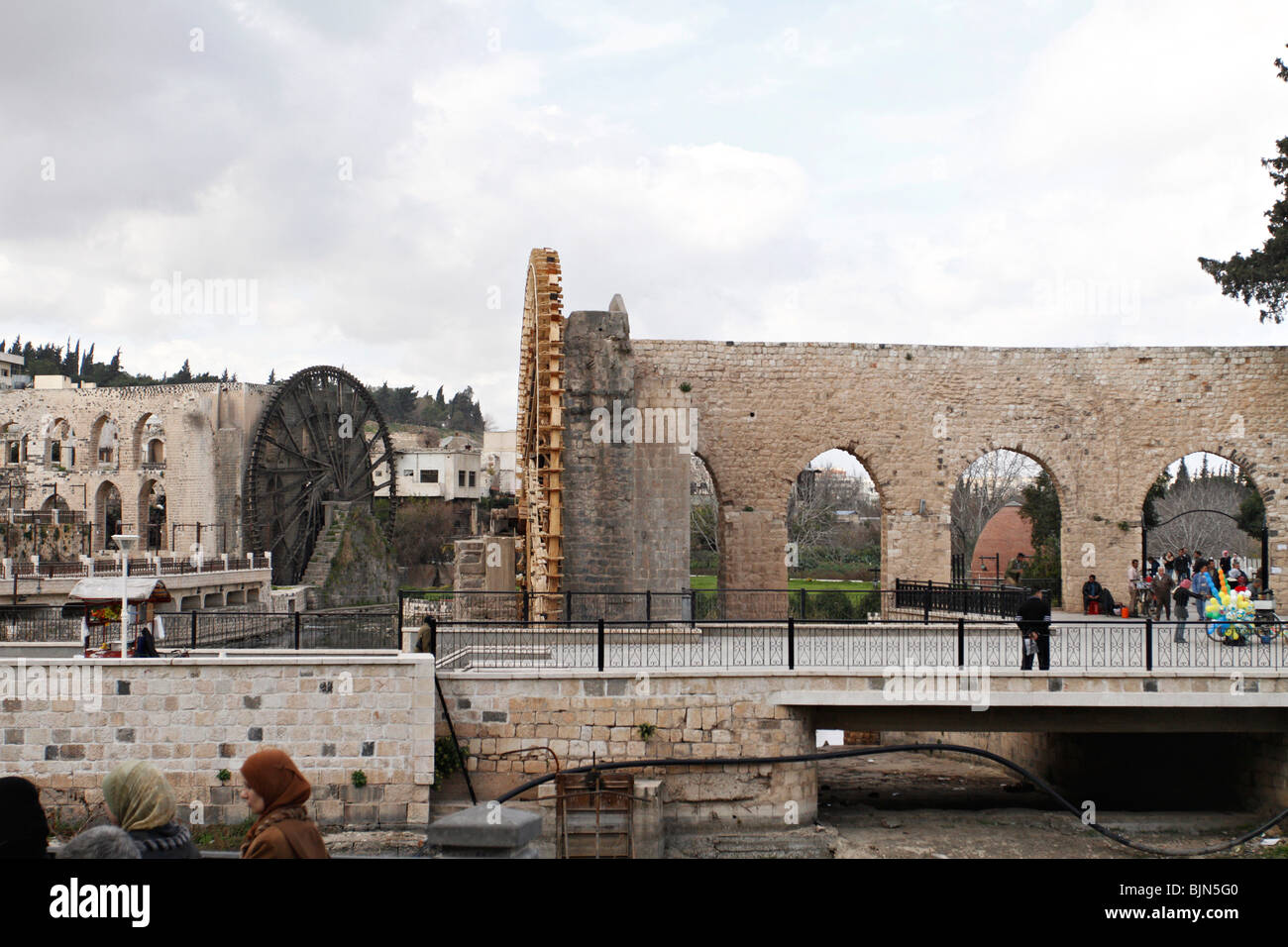 Ancient water wheel in hi-res stock photography and images - Alamy