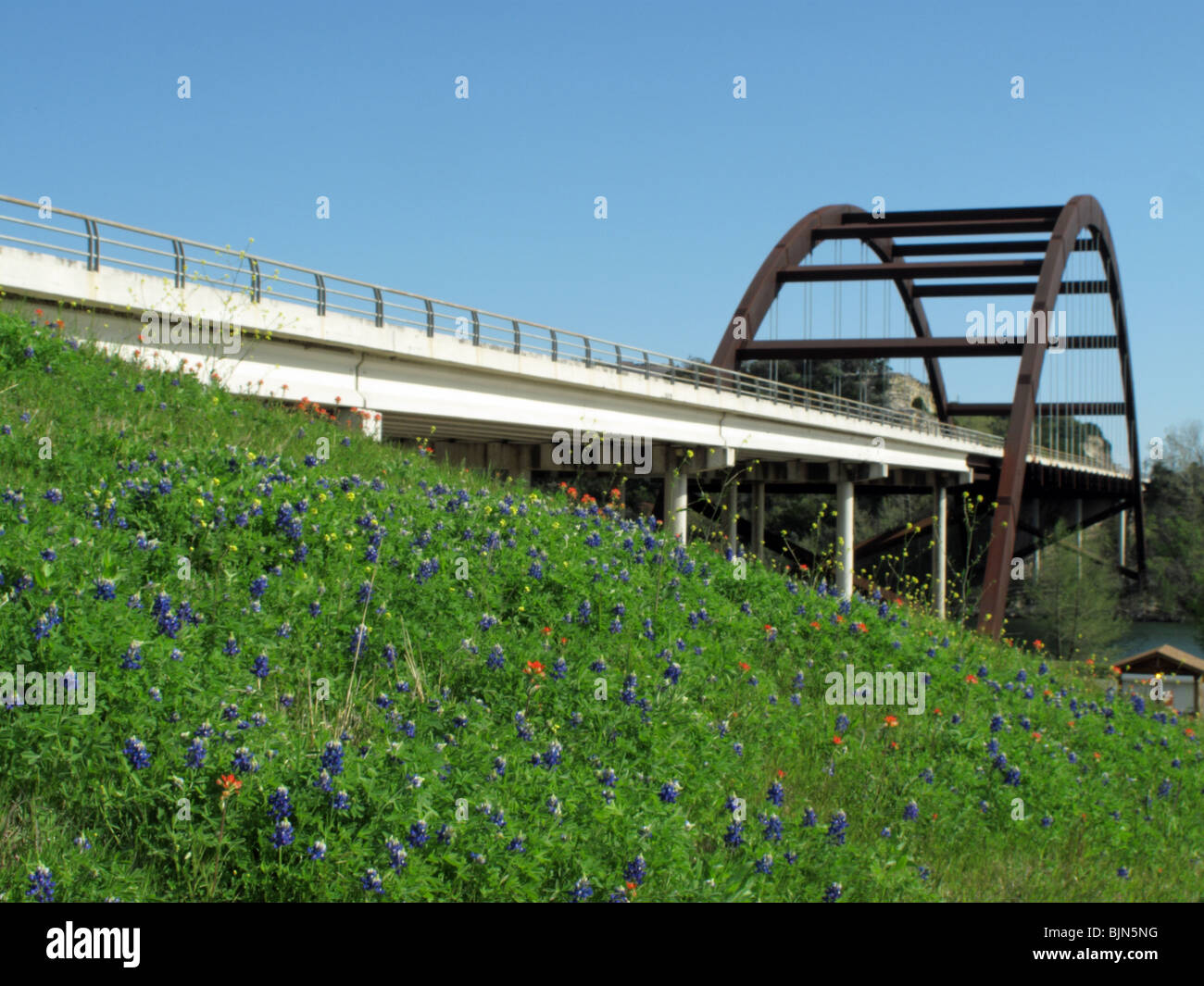 Loop 360 Bridge Stock Photo - Alamy