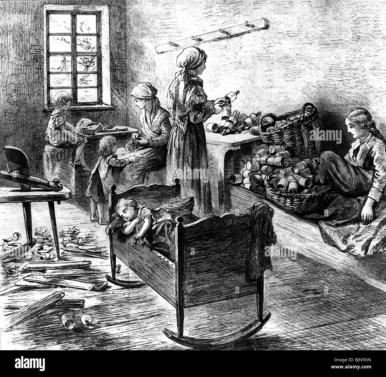 Child labour 19th century germany hi-res stock photography and images ...