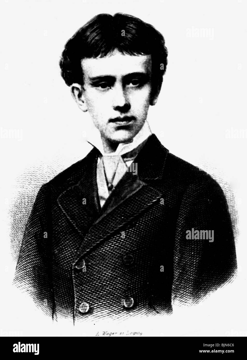 Rudolf archduke austria Black and White Stock Photos & Images - Alamy