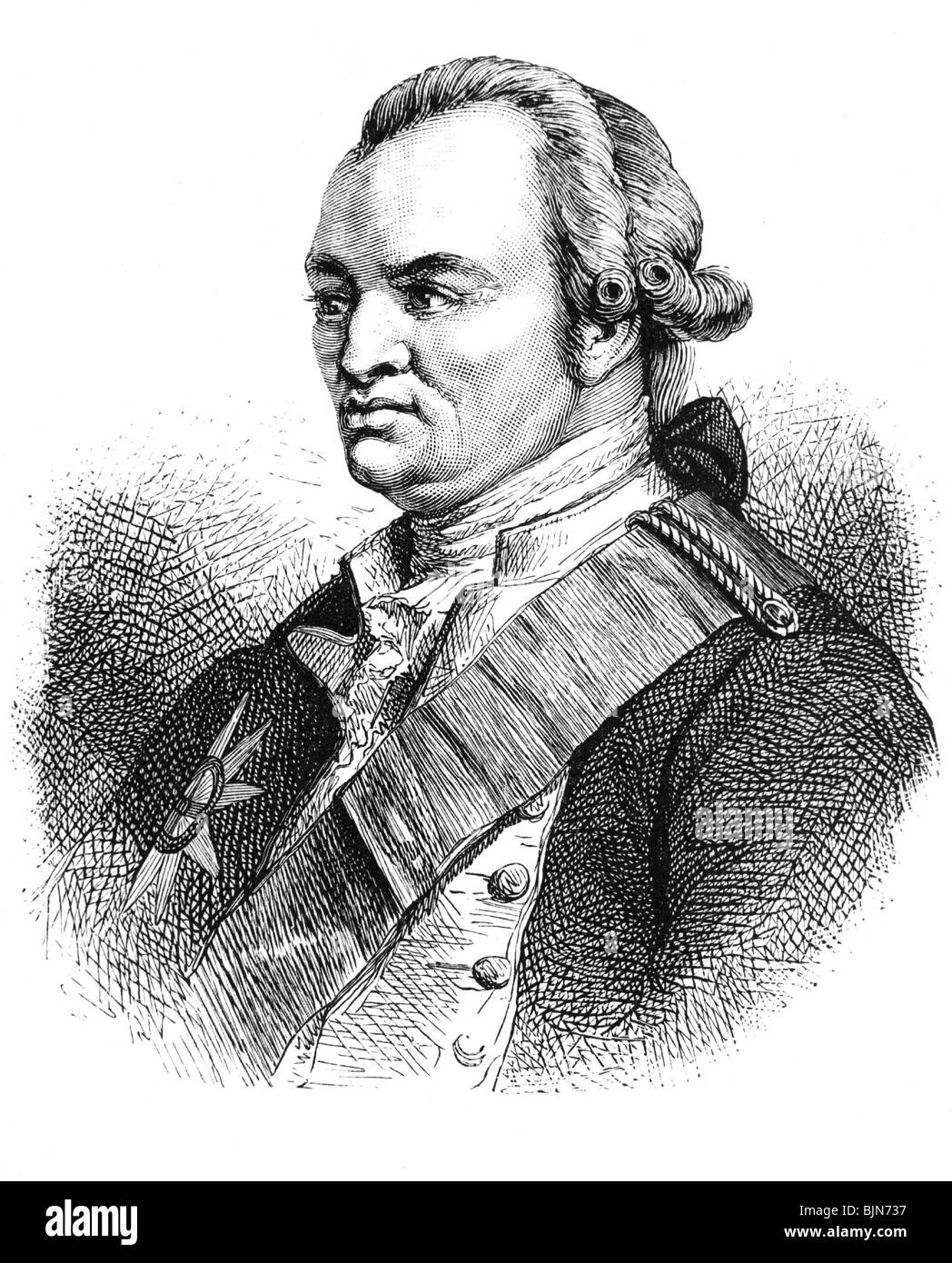 Robert clive 1st baron clive Black and White Stock Photos & Images - Alamy