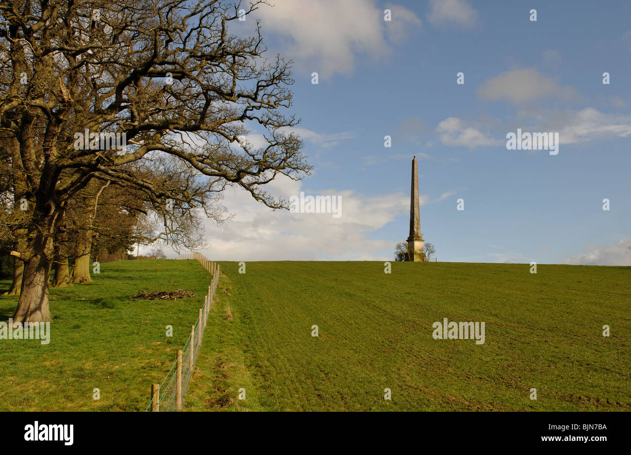 Obelisk near Hockley Heath, West Midlands, England, UK Stock Photo - Alamy