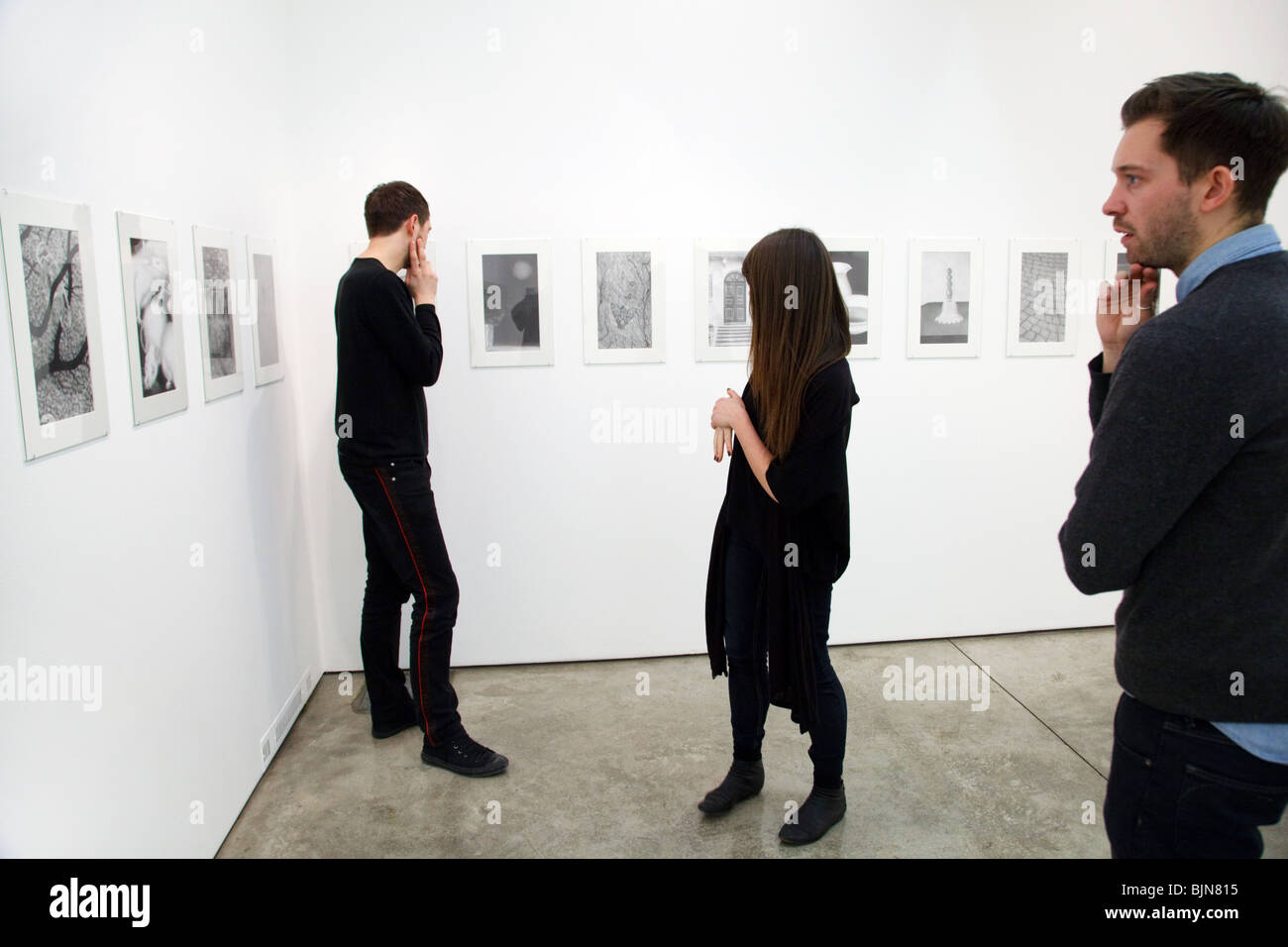 Pencil drawings solo exhibition of James Pyman at Maureen Paley gallery ...