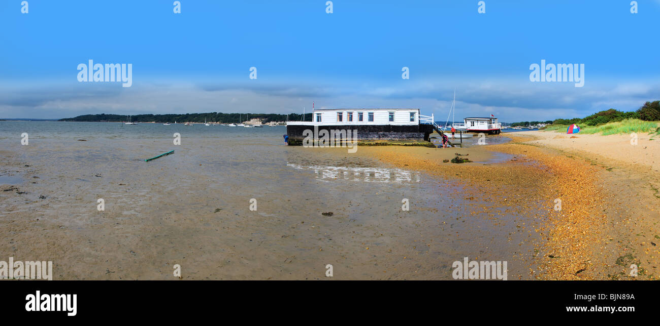 poole bay at studland Stock Photo - Alamy