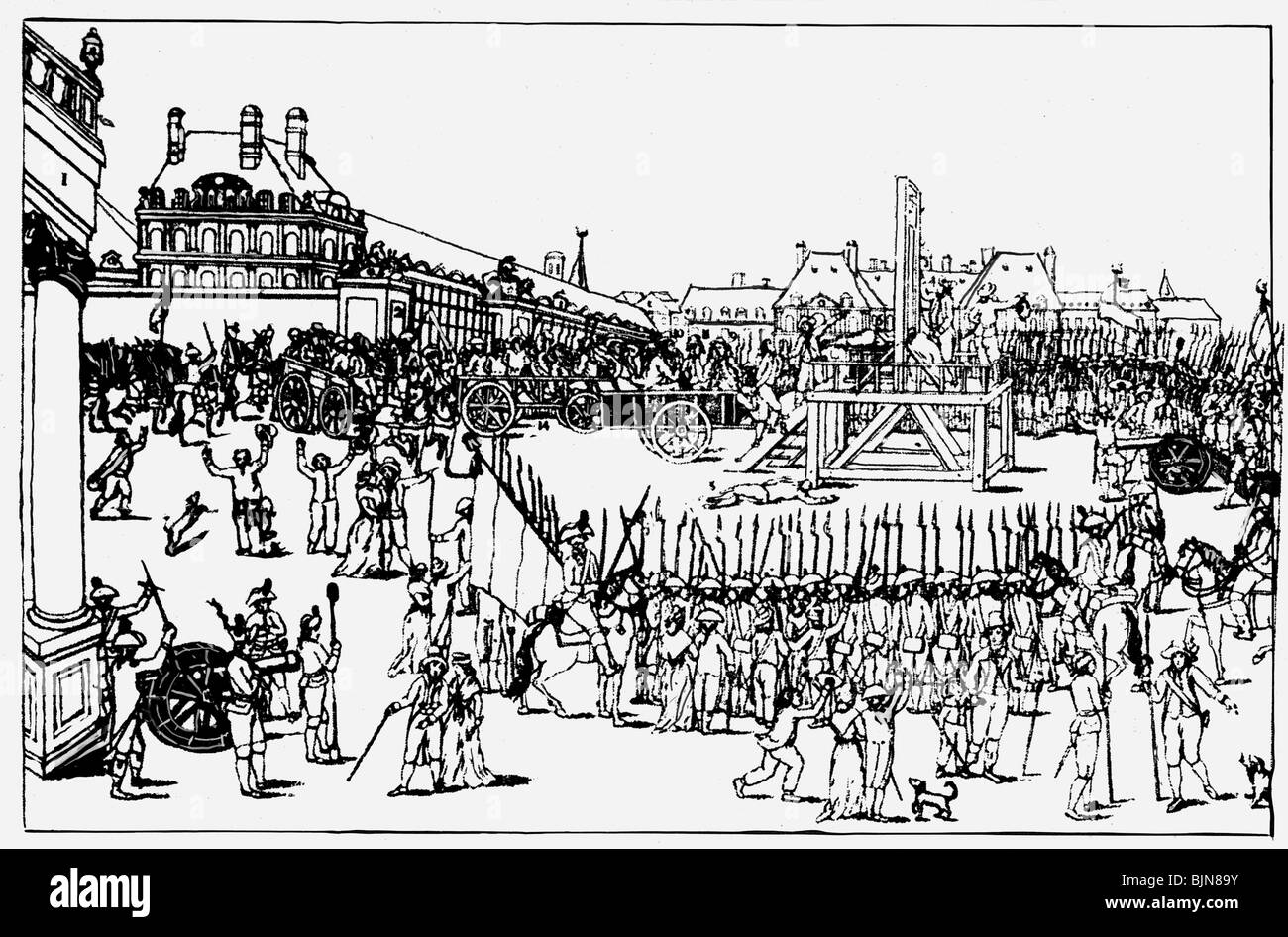 Robespierre guillotine hi-res stock photography and images - Alamy