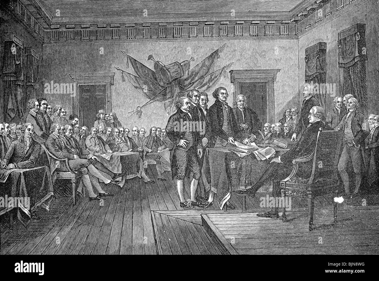 Congress hall 18th century Black and White Stock Photos & Images - Alamy