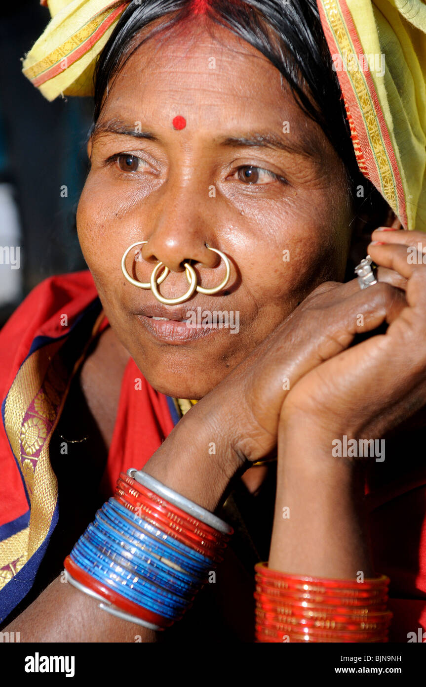 Paroja tribal woman Stock Photo - Alamy