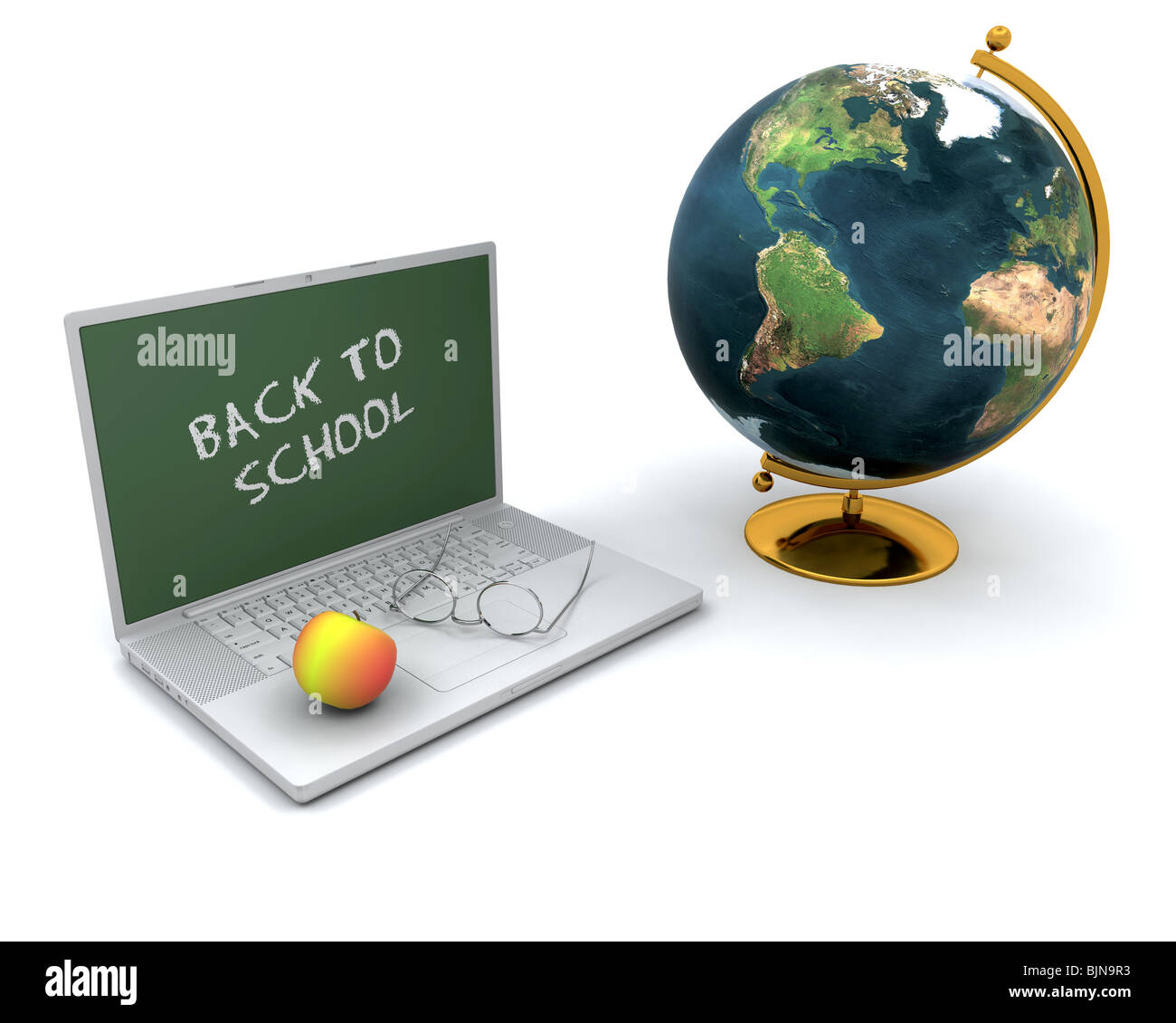 Laptop student Cut Out Stock Images & Pictures - Alamy