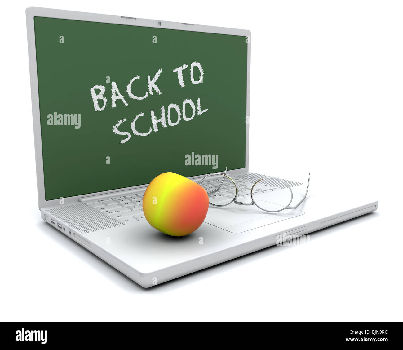 Laptop student Cut Out Stock Images & Pictures - Alamy