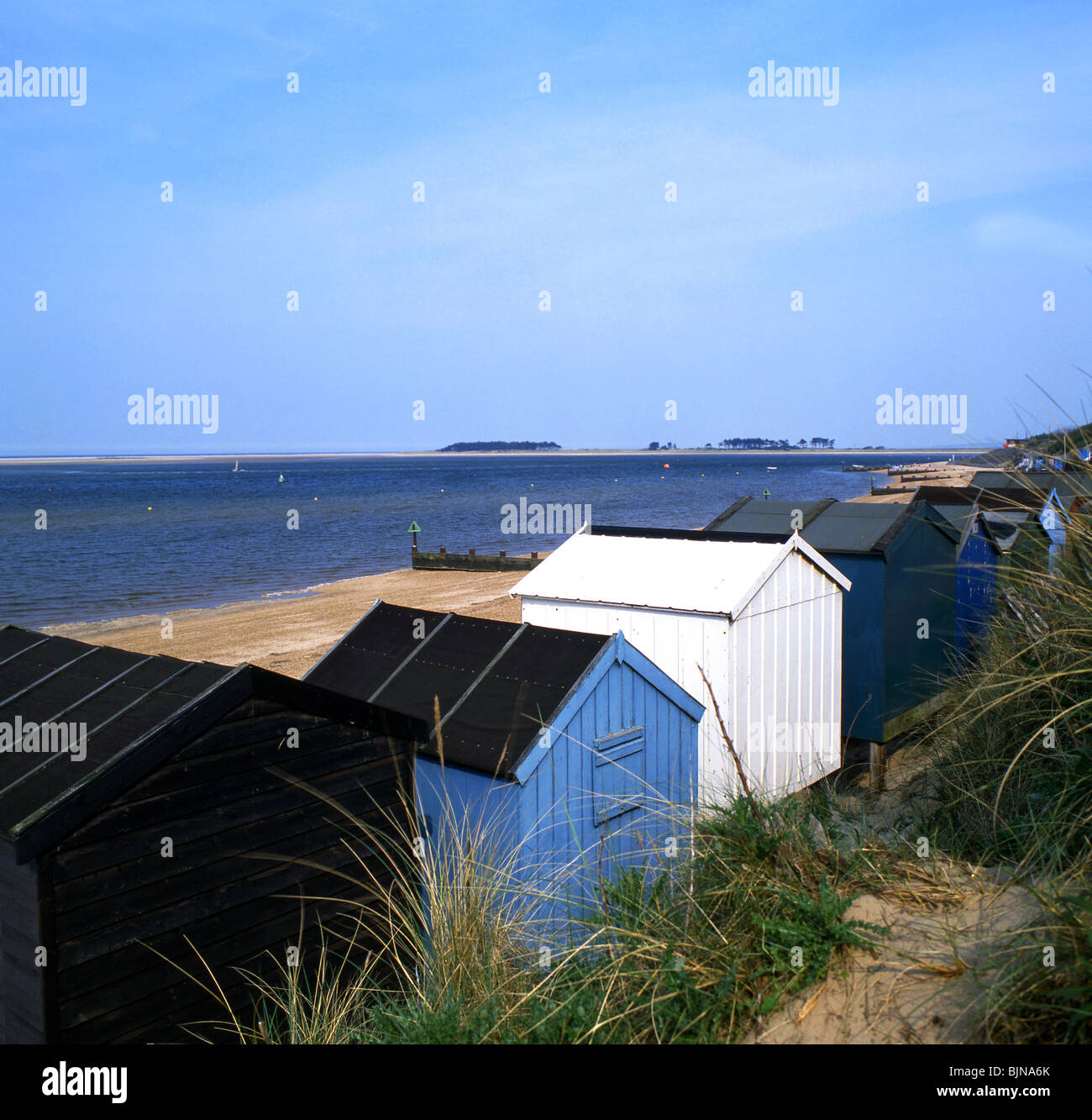 Several wooden huts hi-res stock photography and images - Alamy