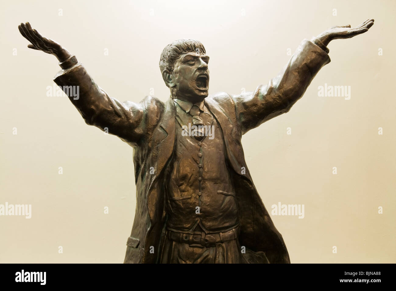 Sculpture of 'Big' Jim Larkin in Belfast City Hall, Northern Ireland ...