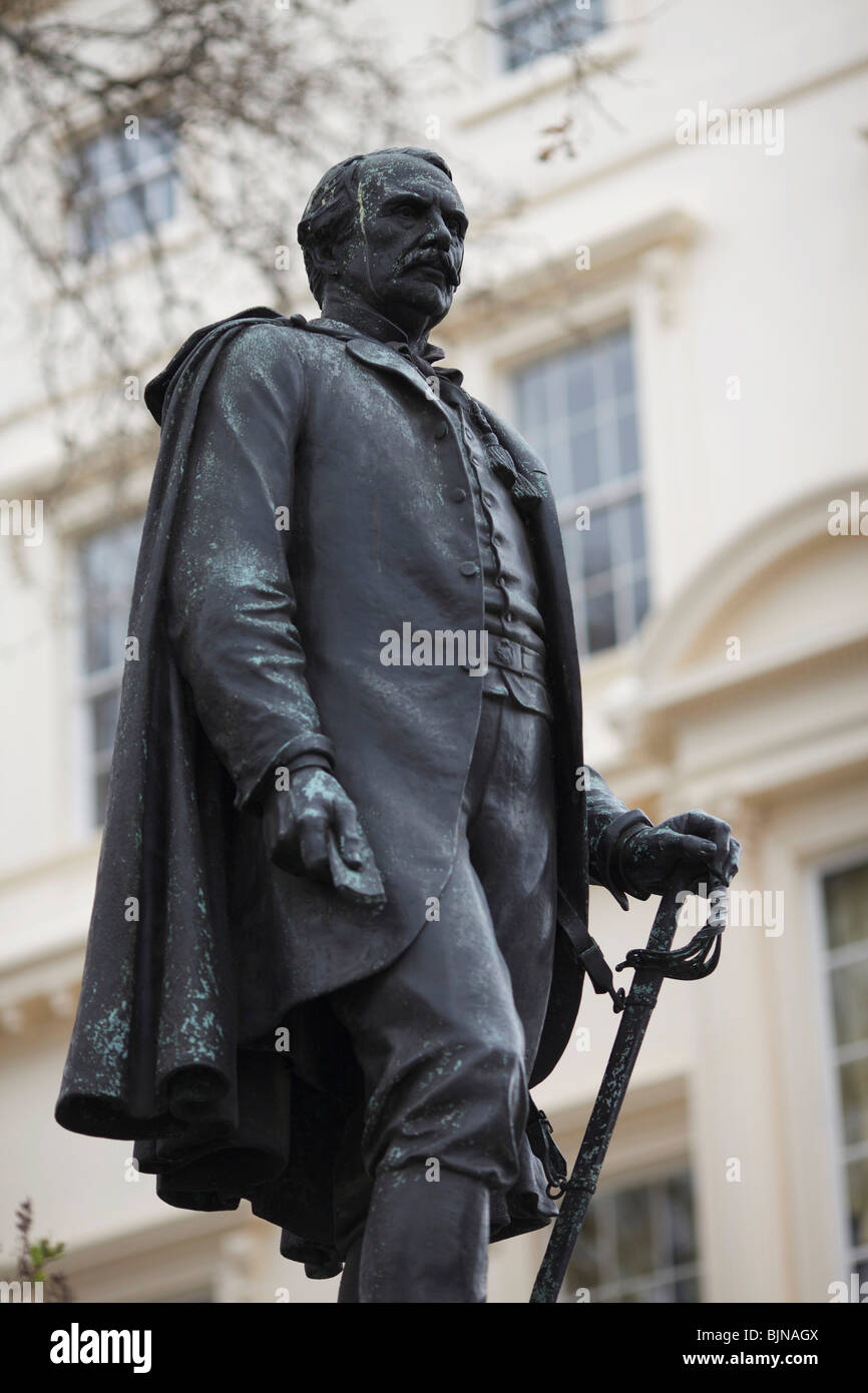 Bronze statue of John laird Mair first Baron Lawrence British hero of ...