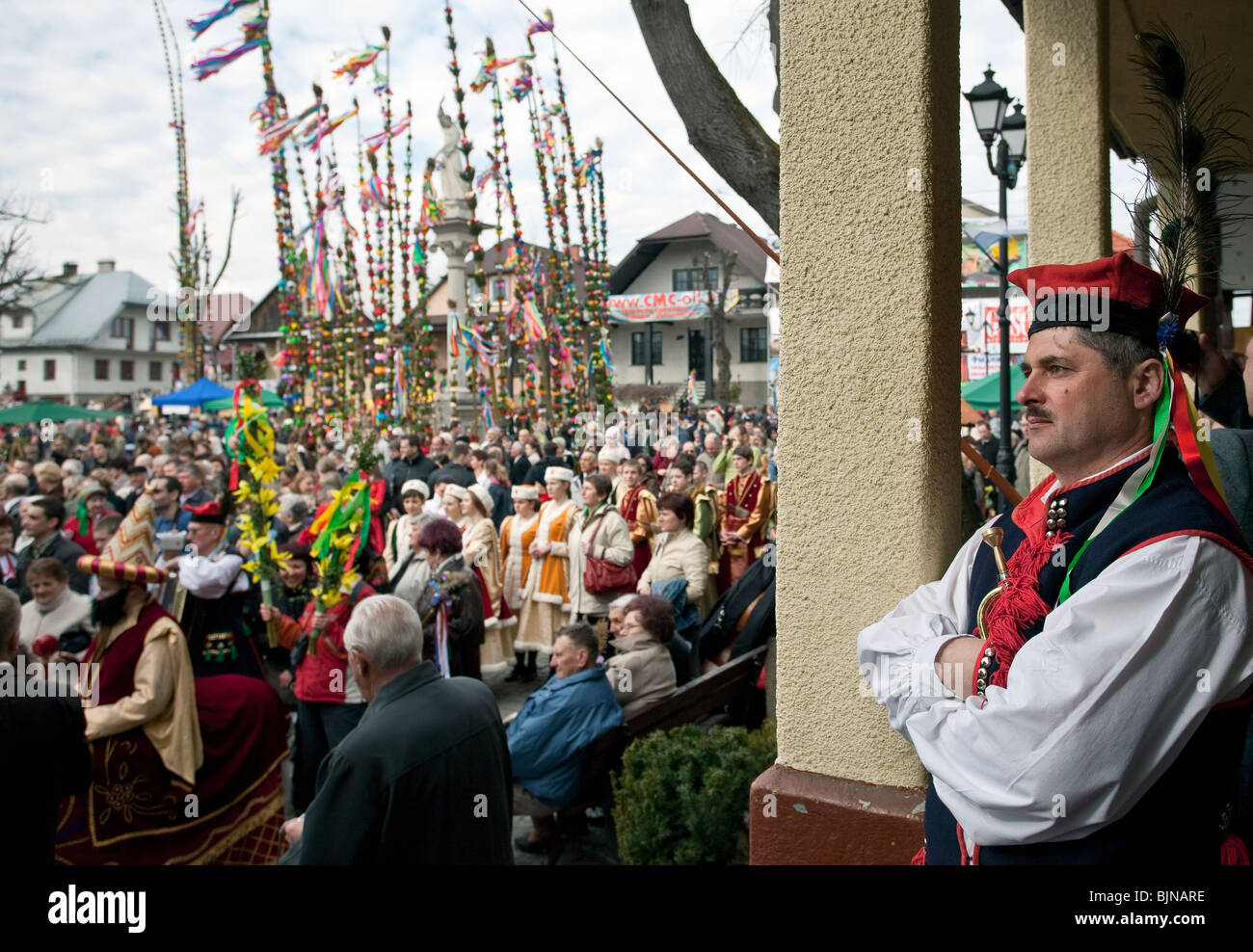 Palm Sunday in Lipnica Murowana, Poland Stock Photo - Alamy