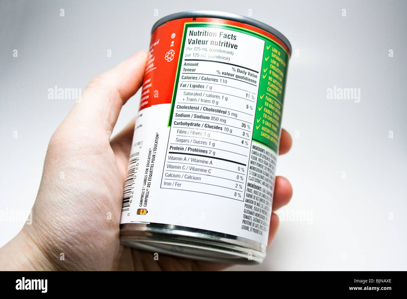 Soup label hi-res stock photography and images - Alamy