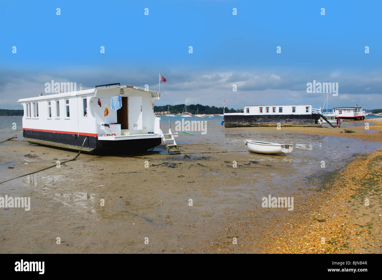 poole bay at studland Stock Photo - Alamy
