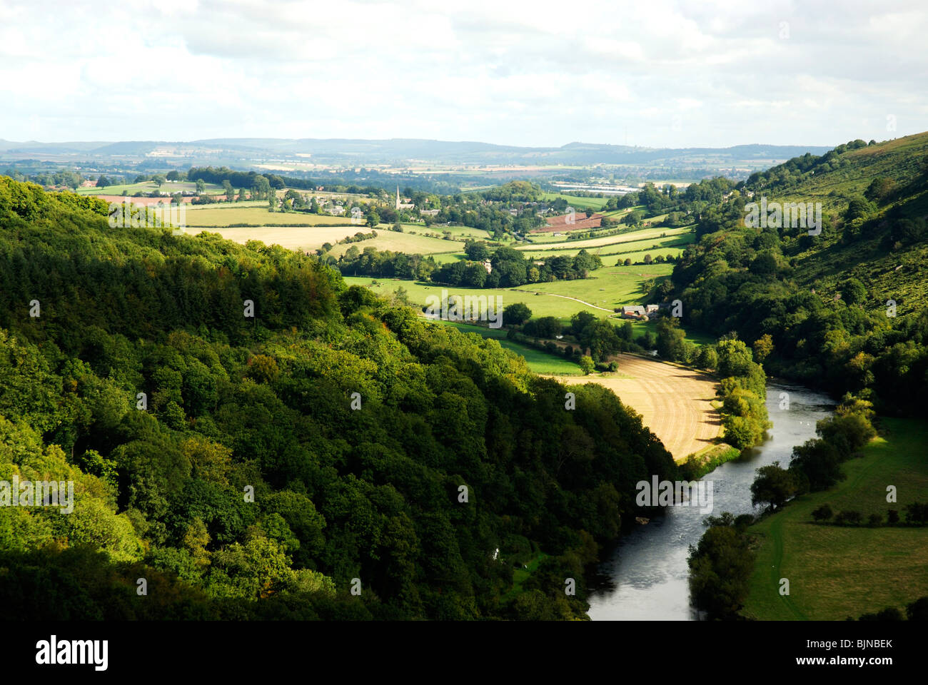 View over the river wye from hi-res stock photography and images - Alamy