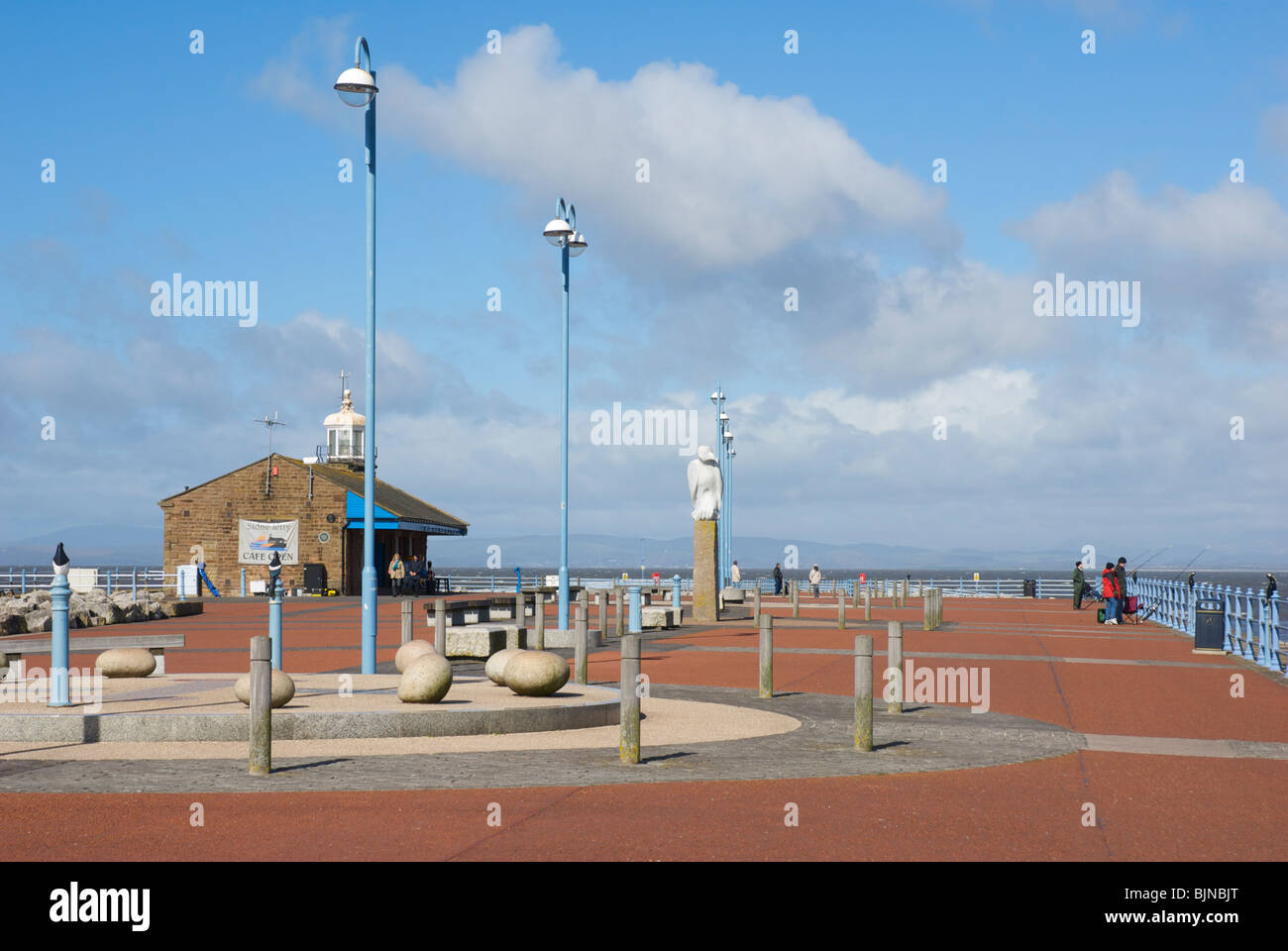 Morecambe jetty hi-res stock photography and images - Alamy