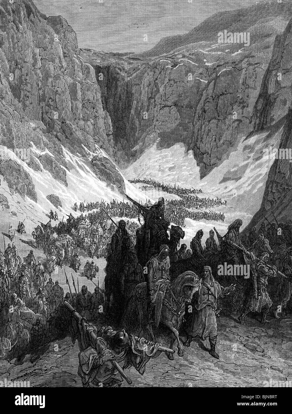 Crusader army hi-res stock photography and images - Alamy