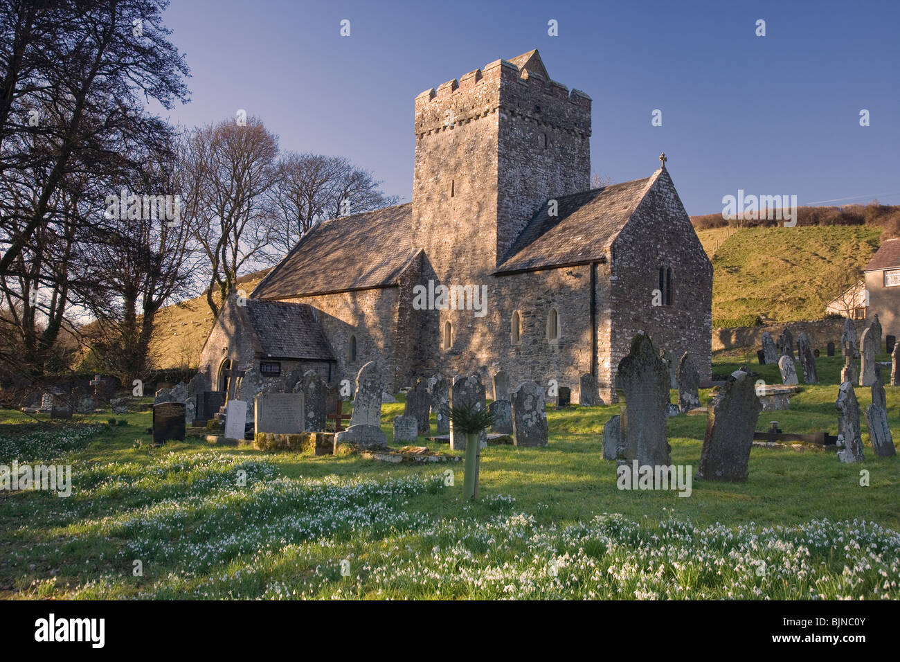 Old welsh church hi-res stock photography and images - Alamy