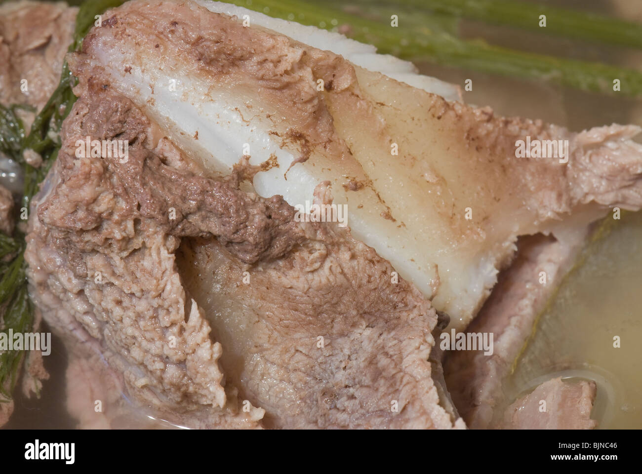 Close up beef bone broth hi-res stock photography and images - Alamy