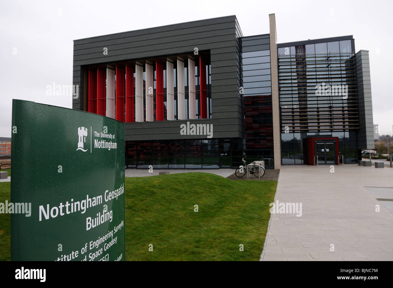 The Geospatial Building Nottingham University Stock Photo - Alamy