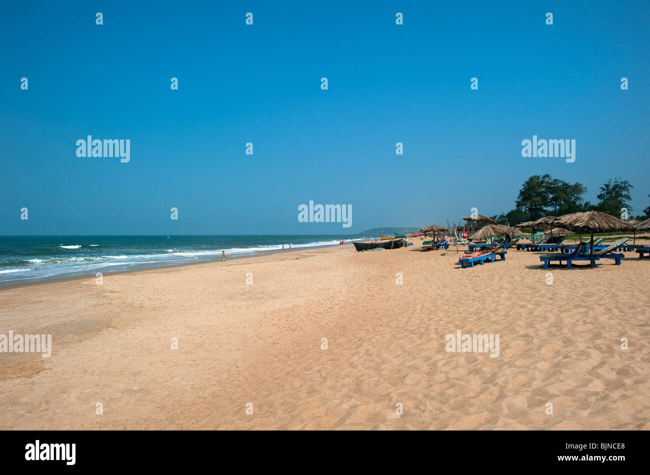 Candolim Beach, Goa, India Stock Photo - Alamy