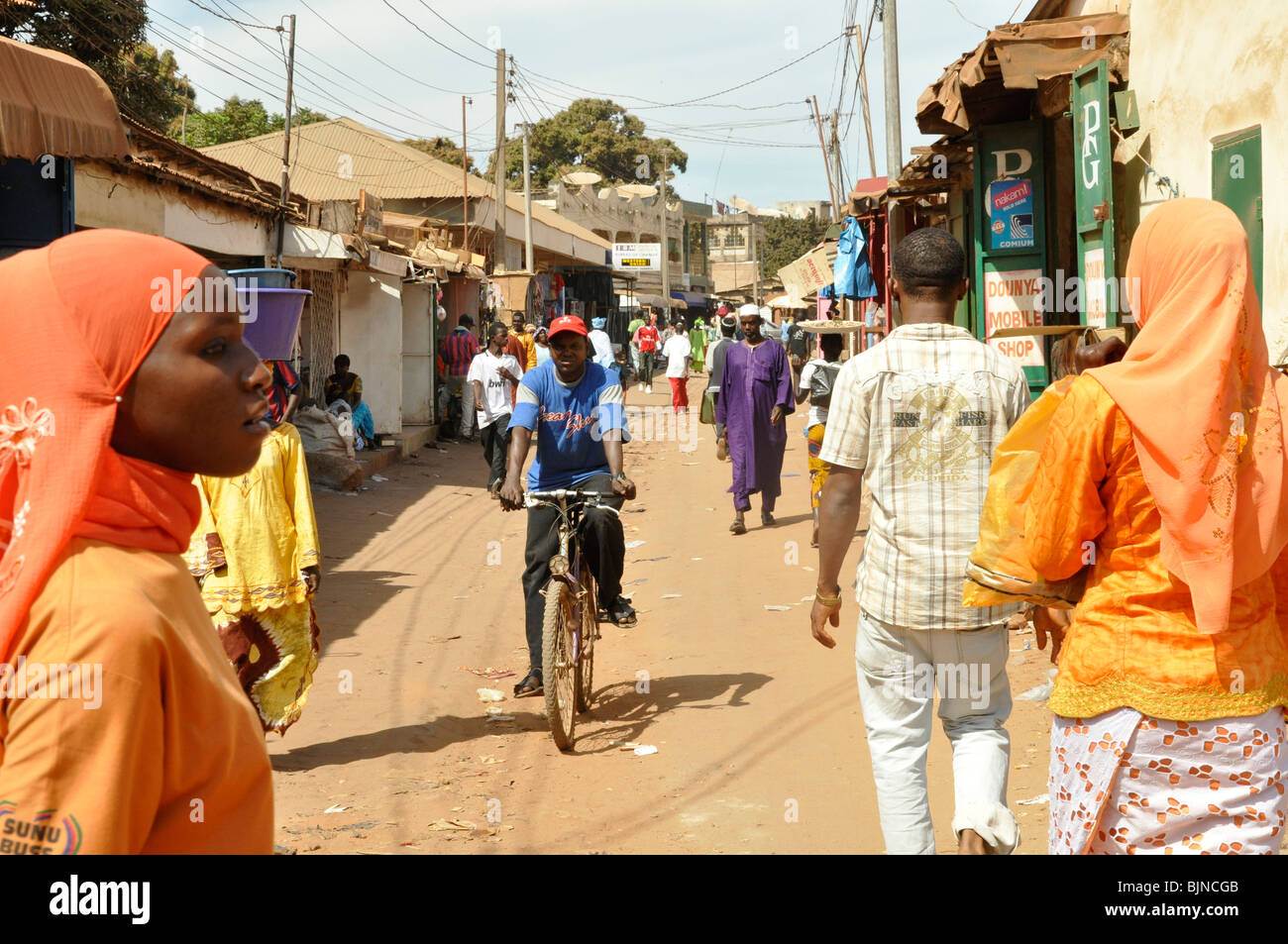 Gambia street hi-res stock photography and images - Alamy