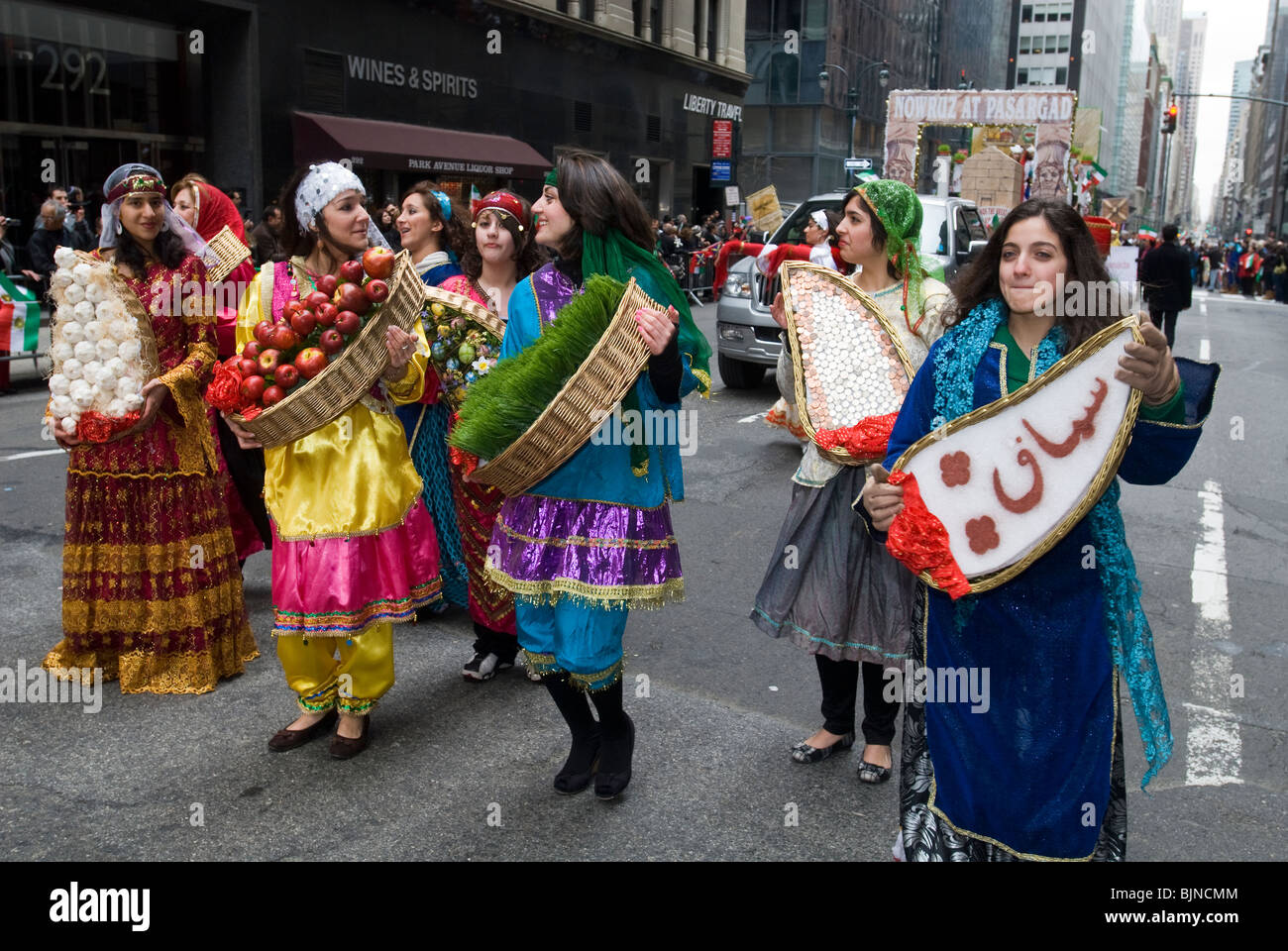 Iranian-Americans and supporters at the annual Persian Parade on ...