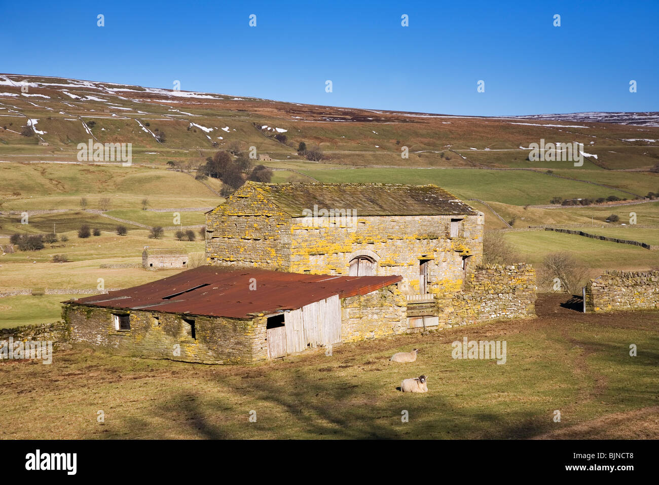 Barn yorkshire dales hi-res stock photography and images - Alamy