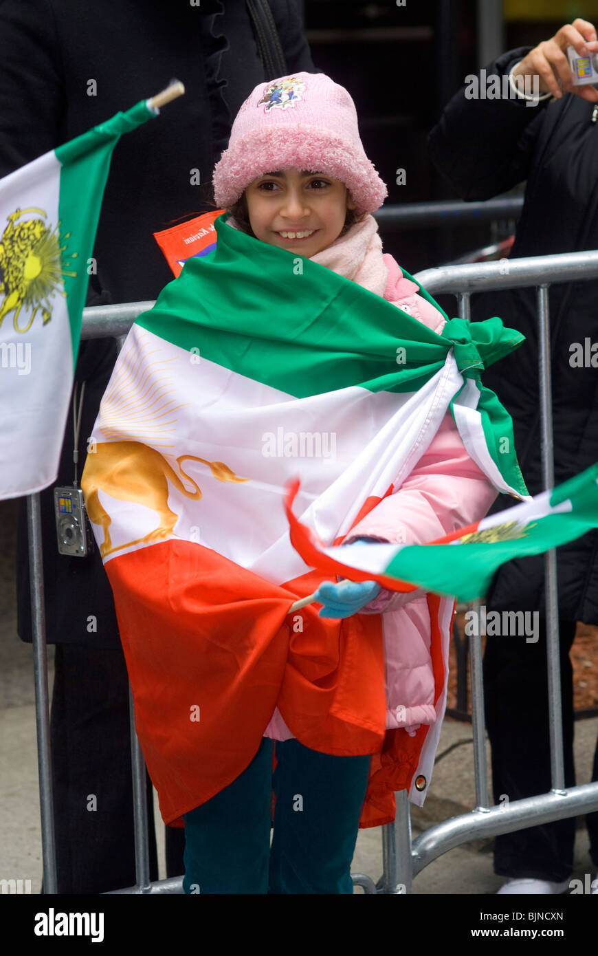 Iranian-Americans and supporters at the annual Persian Parade on ...